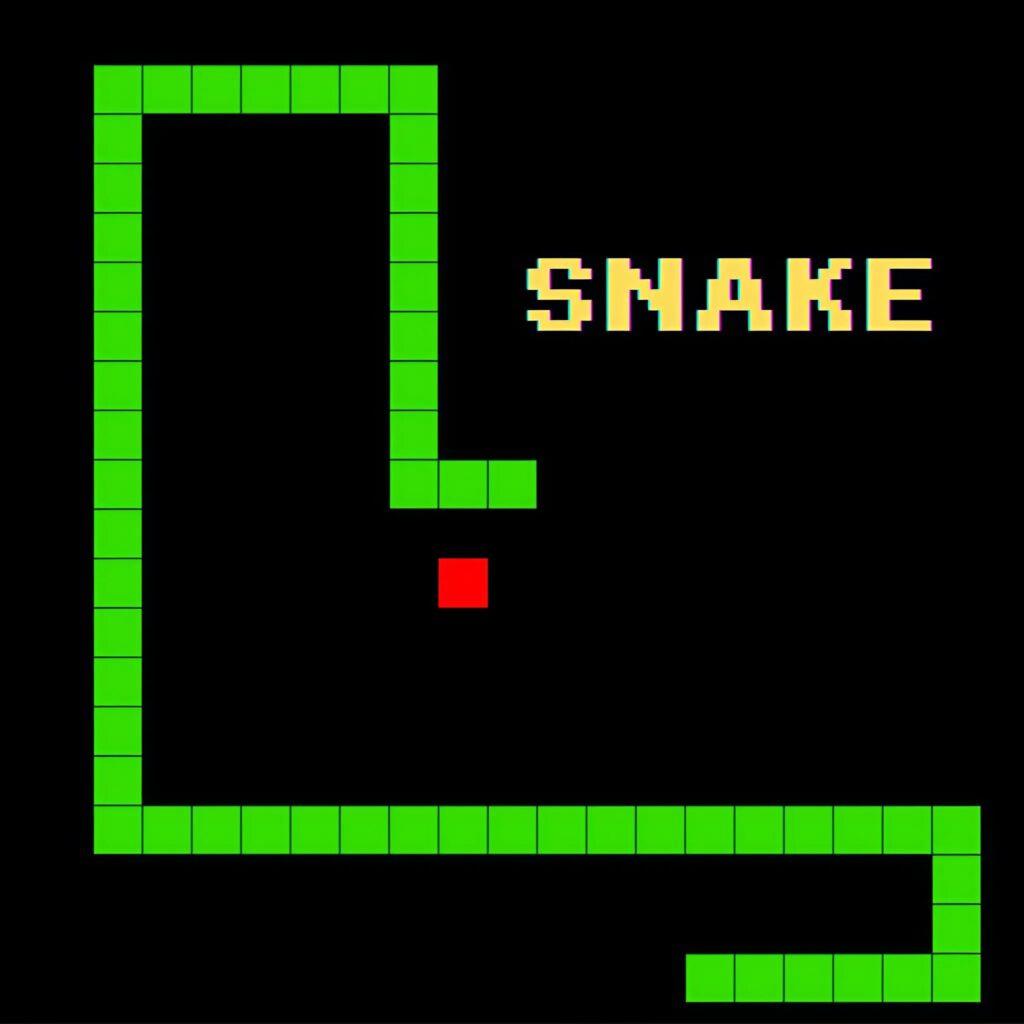 Free Classic Retro Game Online - Snake Game