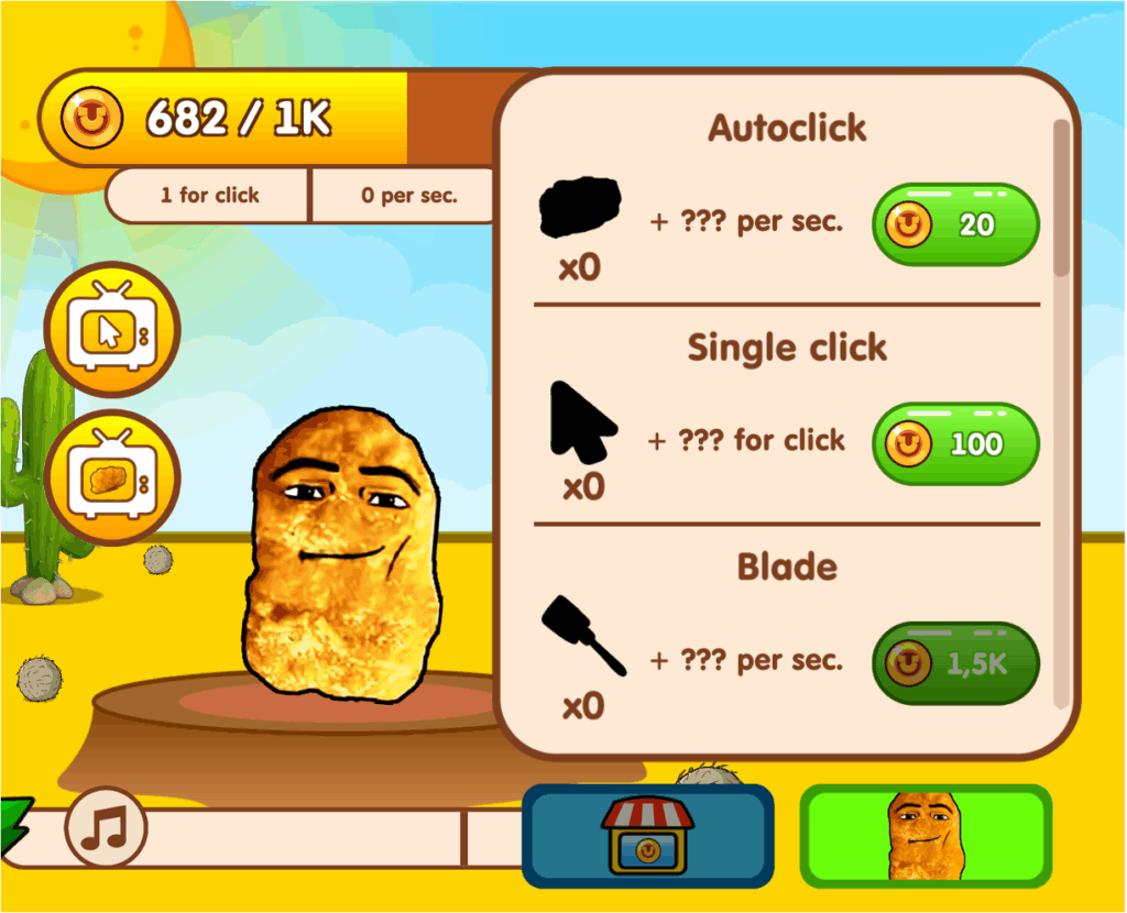 Nugget clicker - Gamingkool