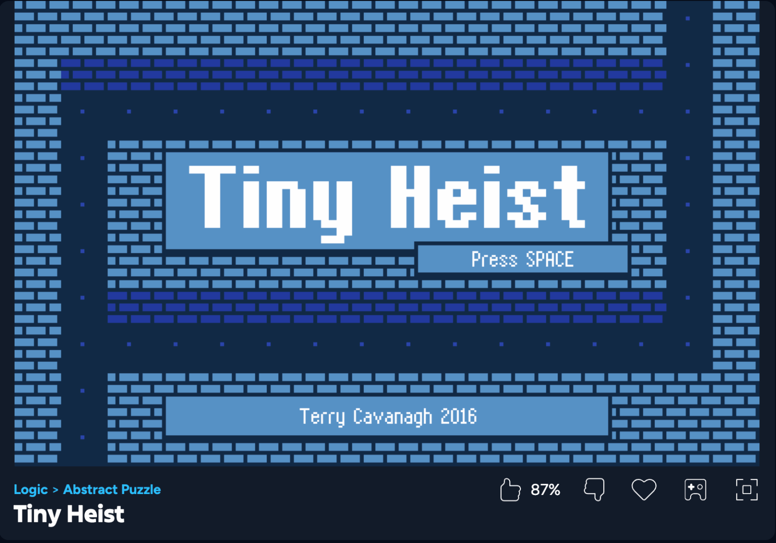 Tiny Heist - PLay Free Game Online Now