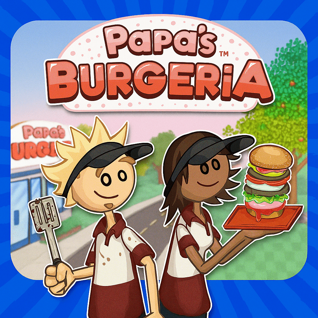 Papas Burgeria - PLay Free Game Online Now