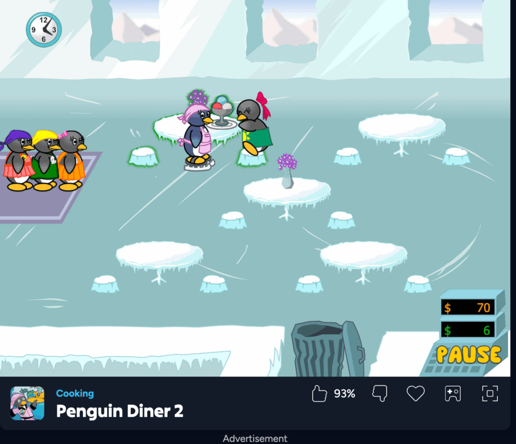 Penguin Diner 2 - PLay Free Game Online Now
