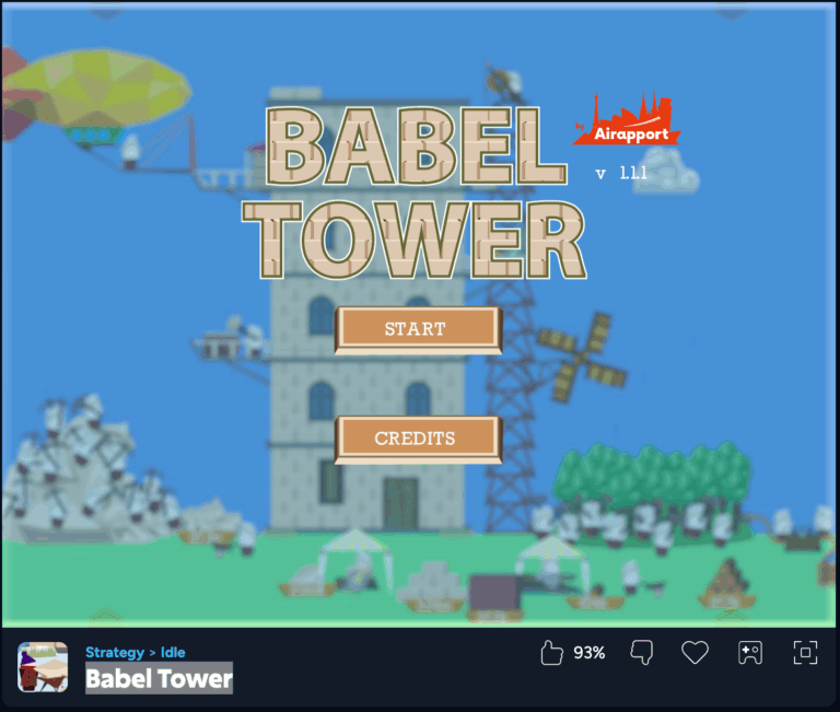 Babel Tower - PLay Free Game Online Now